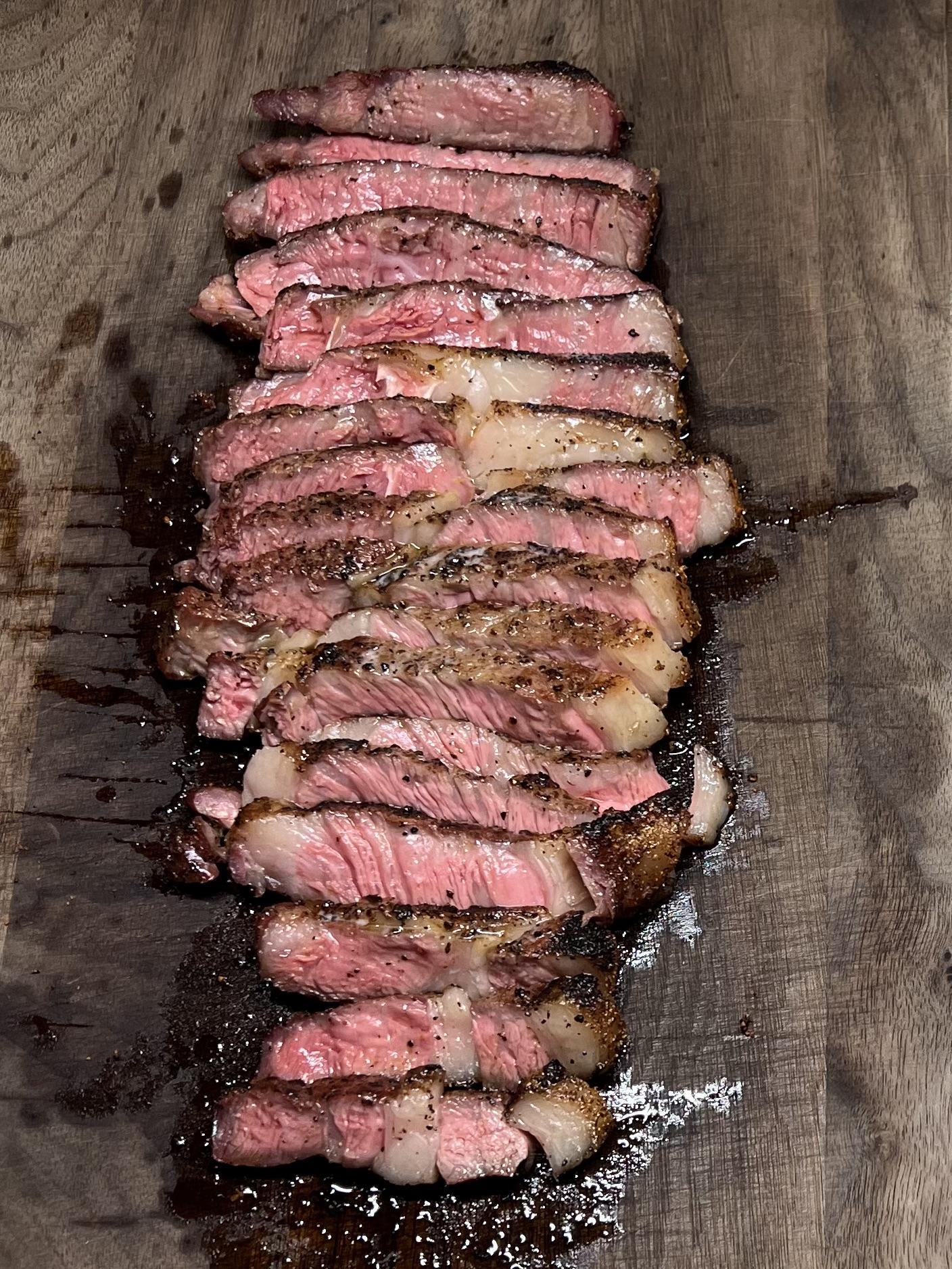 Reverse Seared Tajima Wagyu Ribeye from Whitefeather Meats (Bearded Butchers) | Scrolller