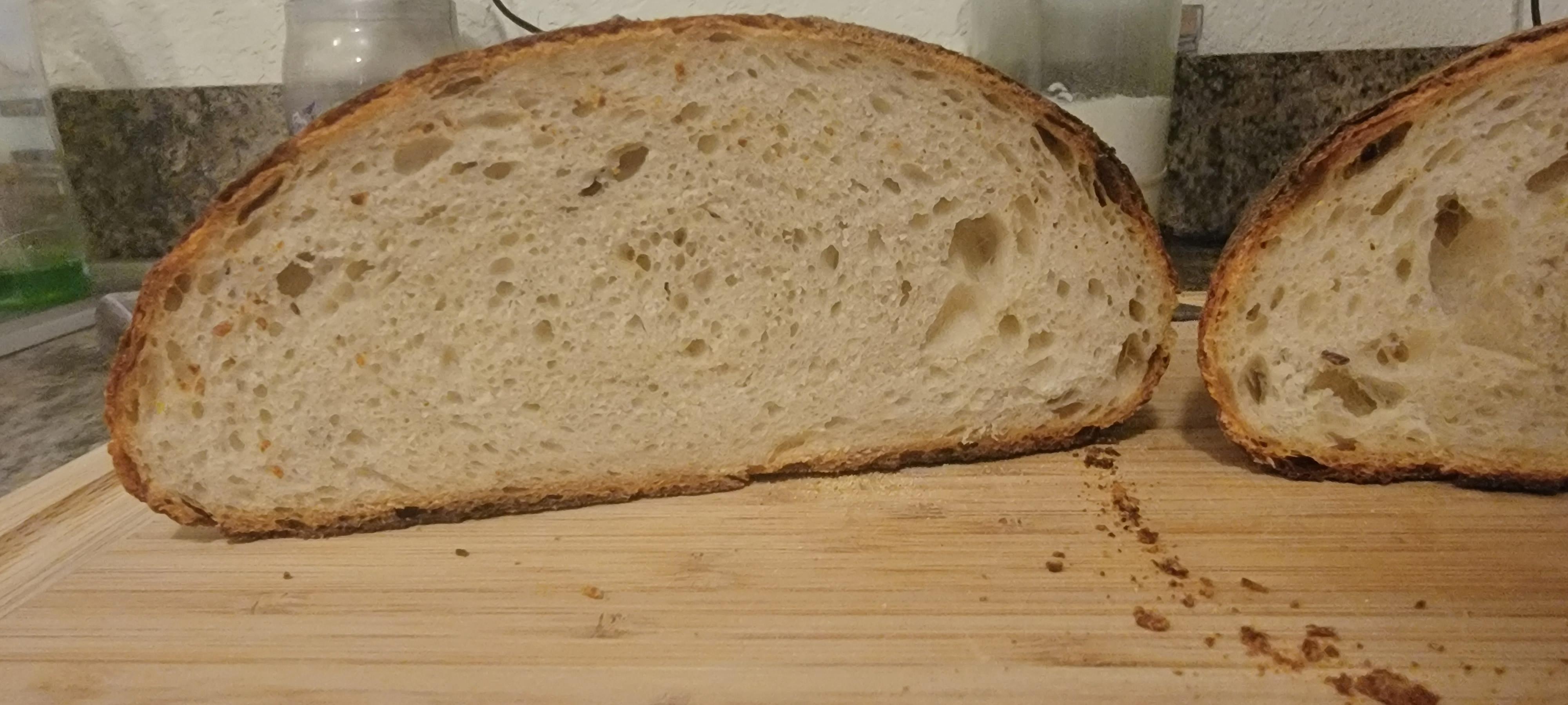 First attempt at making sourdough | Scrolller