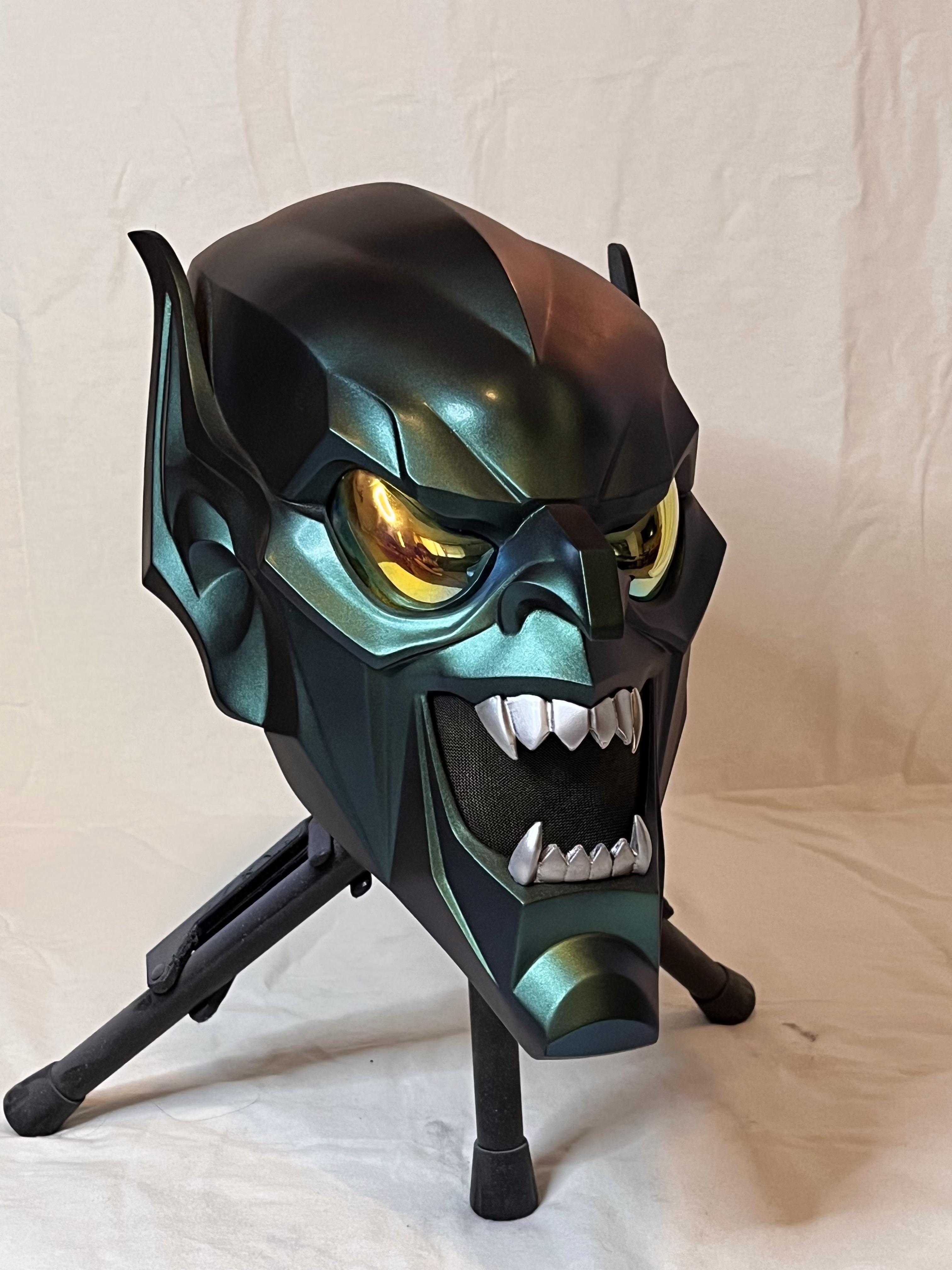 Just finished my new Green Goblin helmet! | Scrolller