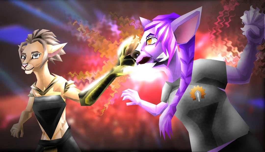 two worgens fighting | Scrolller