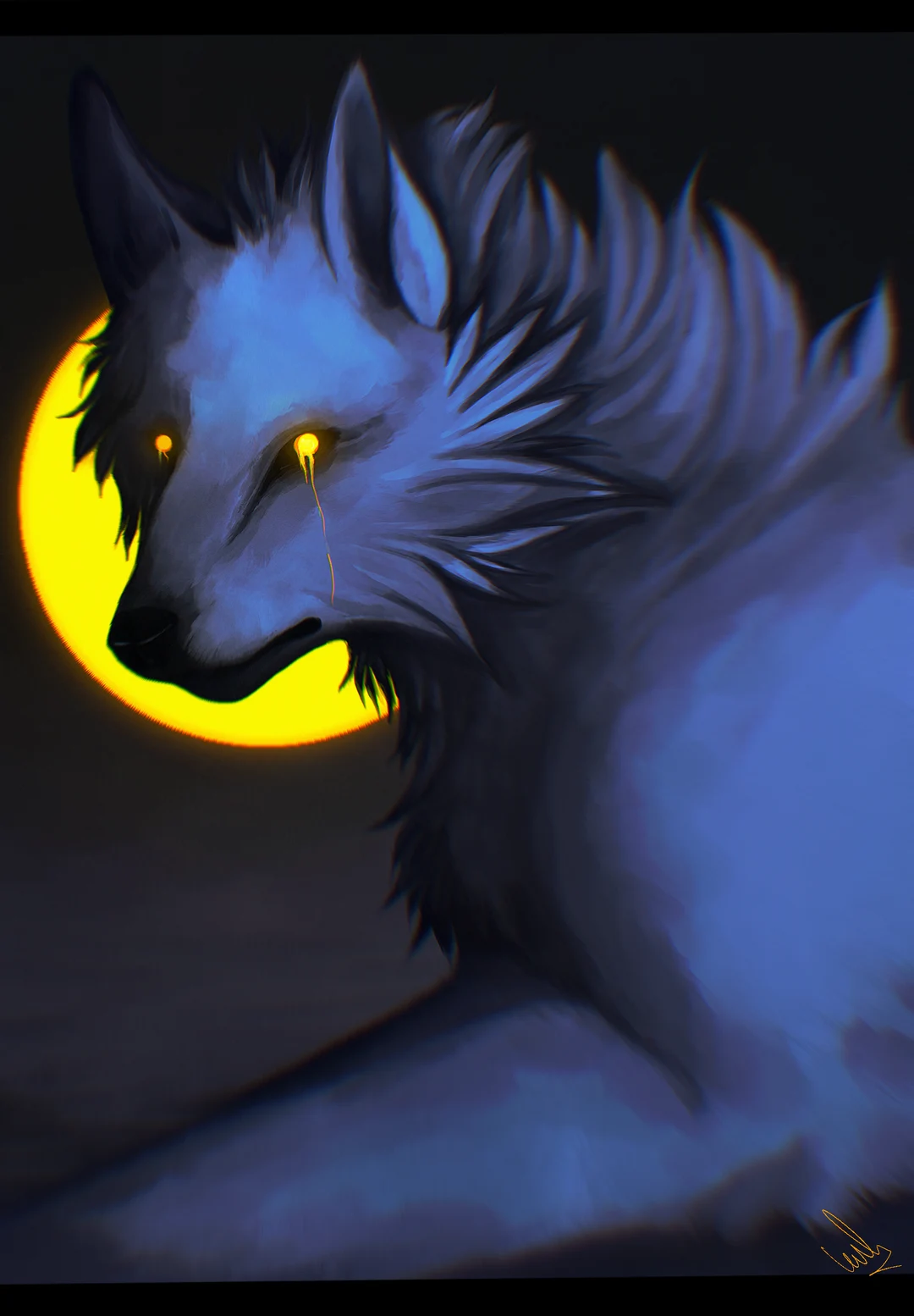 Devil Eyes, Lunaotic, Digital, 2024 | Scrolller