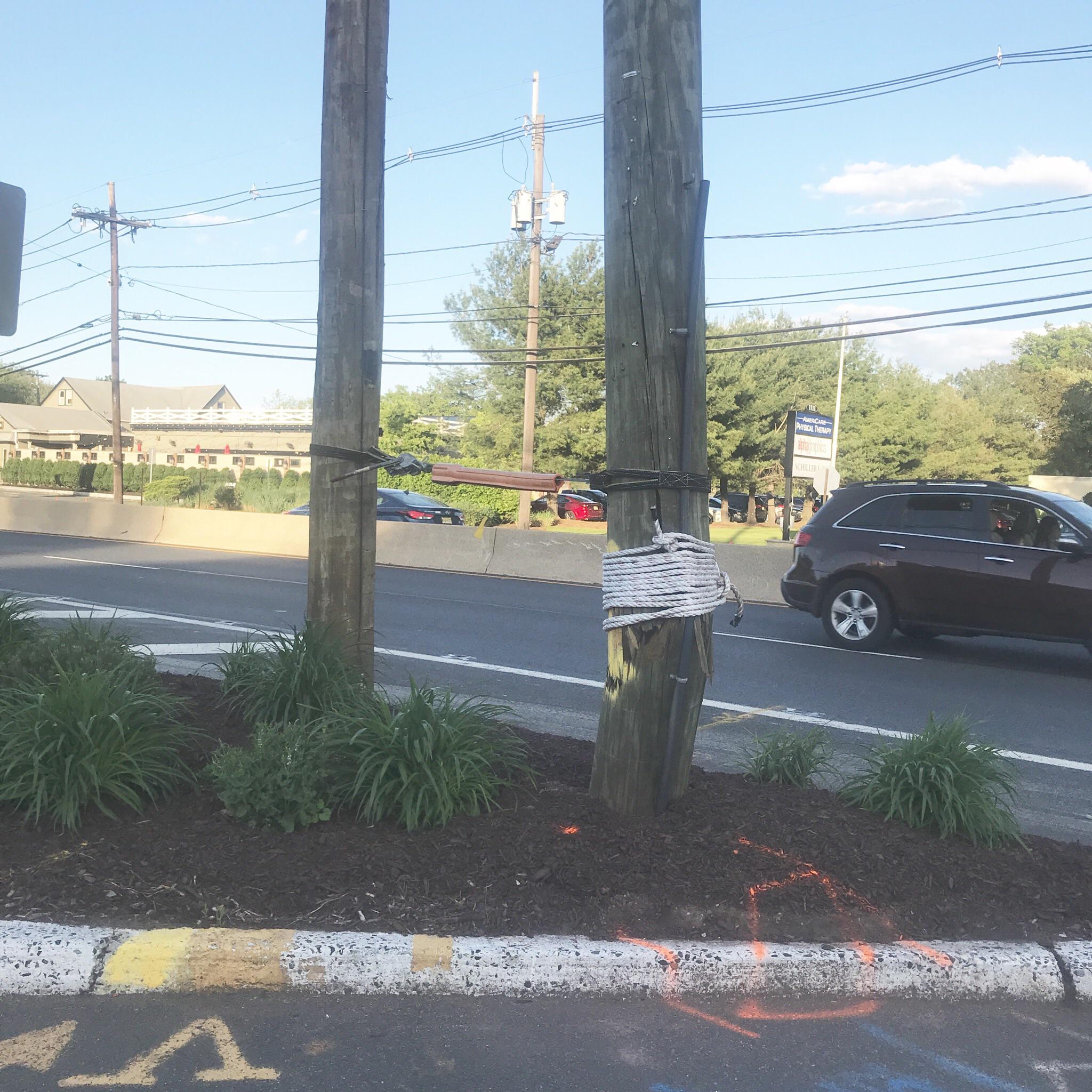 Telephone pole repair | Scrolller