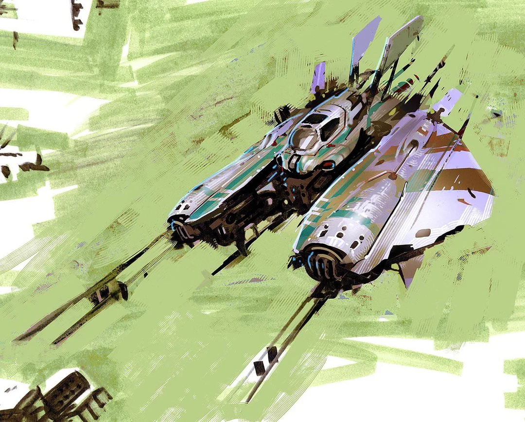 “Sci Fi Fighter” by Eric Elwell | Scrolller