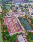 Aerial view of Dakshineswar Temple, Kolkata, India | Scrolller