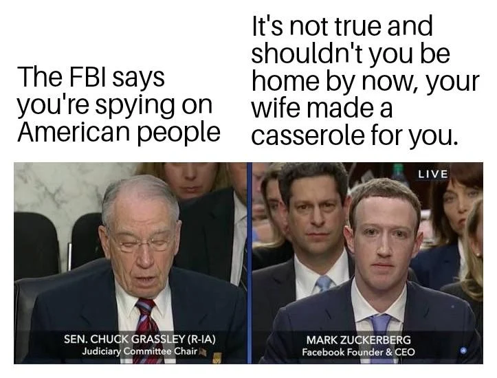 Zuck knows all | Scrolller