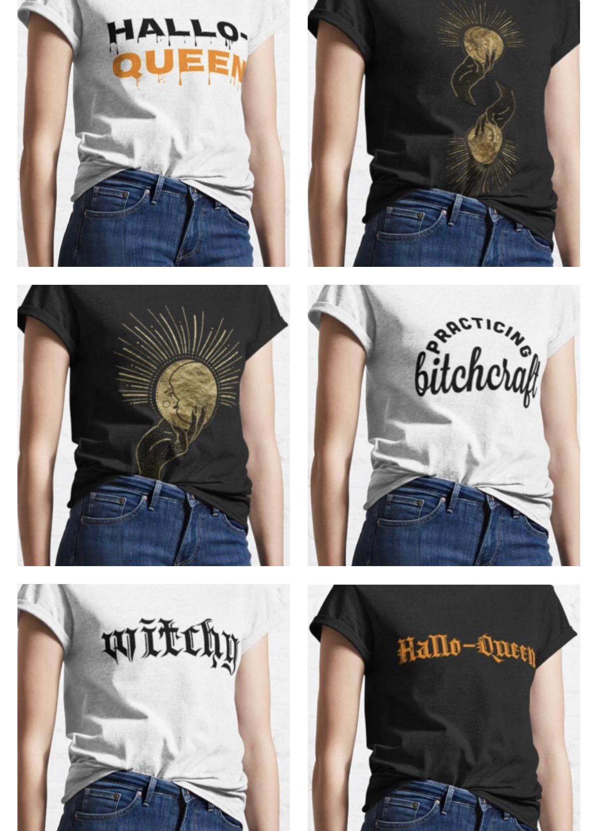 Happy October witches! I created some witch-centered art and designs! | Scrolller