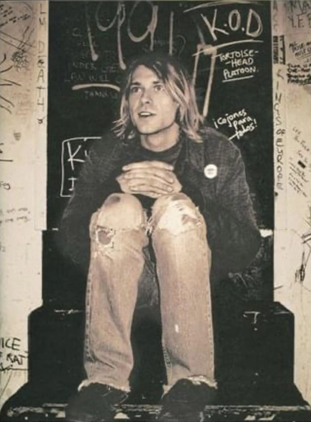 Kurt Cobain, 1991 | Scrolller
