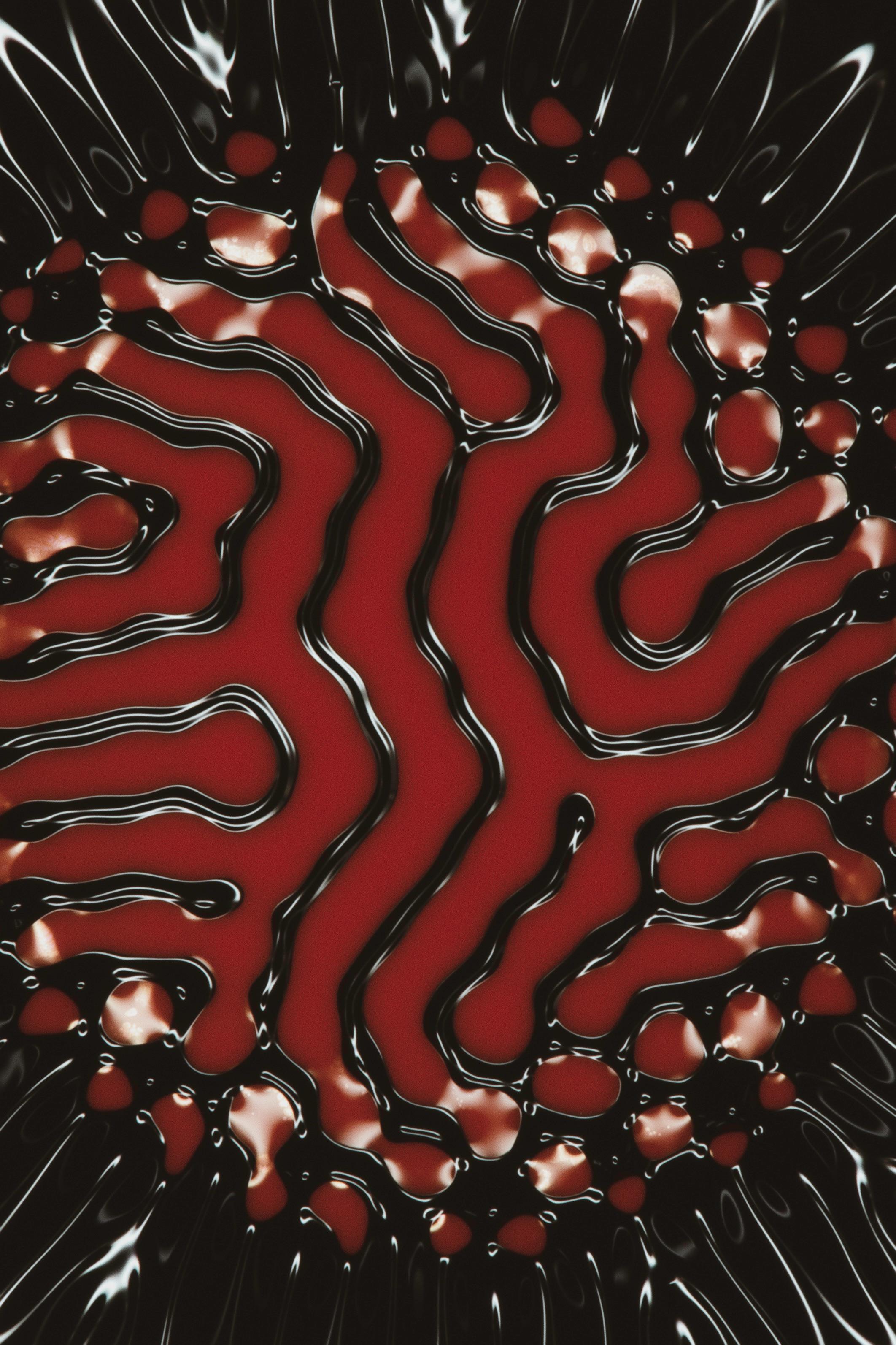 Ferrofluid and ink. | Scrolller