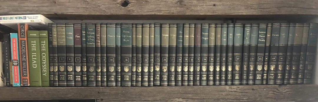 Sexy little collection set. Great Books of the Western World | Scrolller