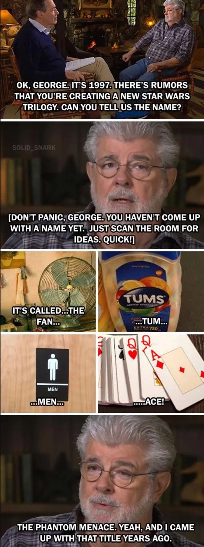 So that’s how he comes up with the names. | Scrolller