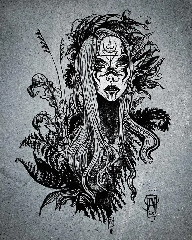 Fern Lady by Limbic Void | Scrolller