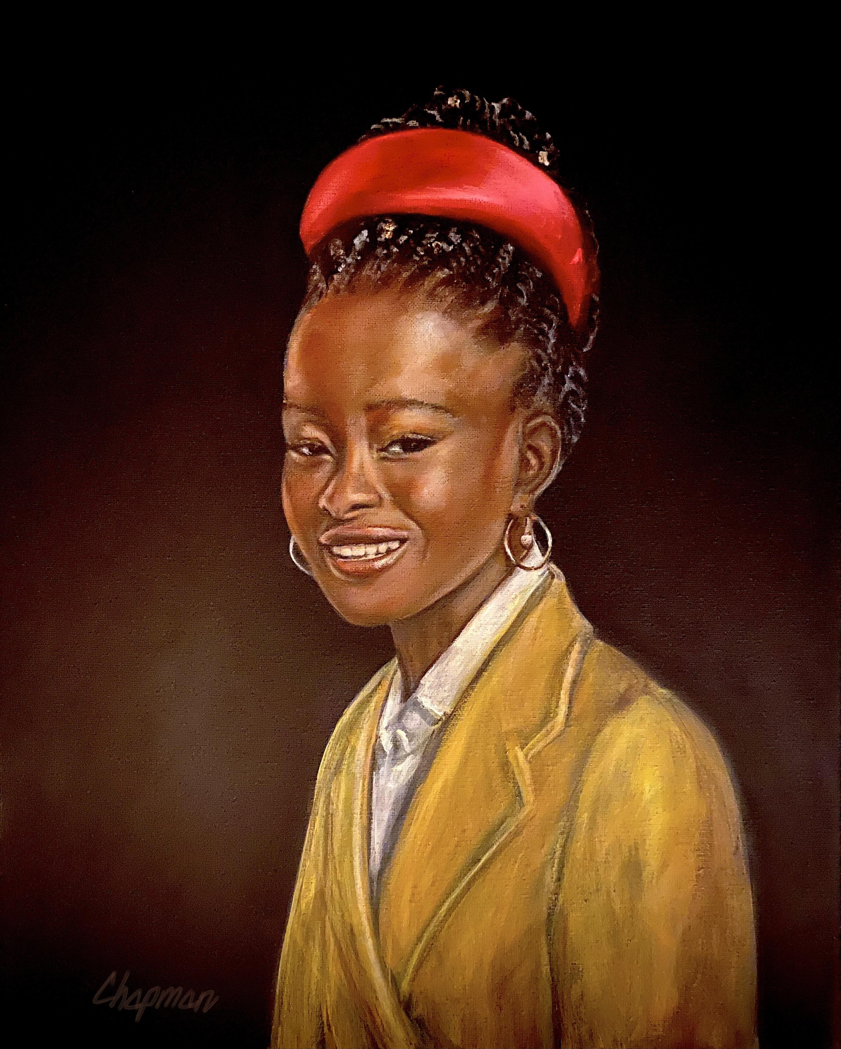 Inaugural With the Pearl Earring, Chapman me, acrylic, 2023 | Scrolller