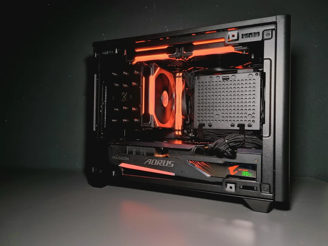 NR200P ALL AMD - My third and best sff build so far | Scrolller