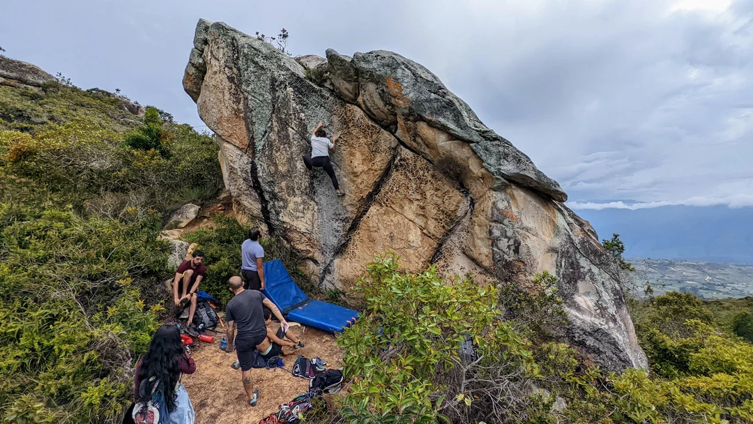 Pictographs Boulder Zone, Mesa de Los Santos, Santander, Colombia | Scrolller