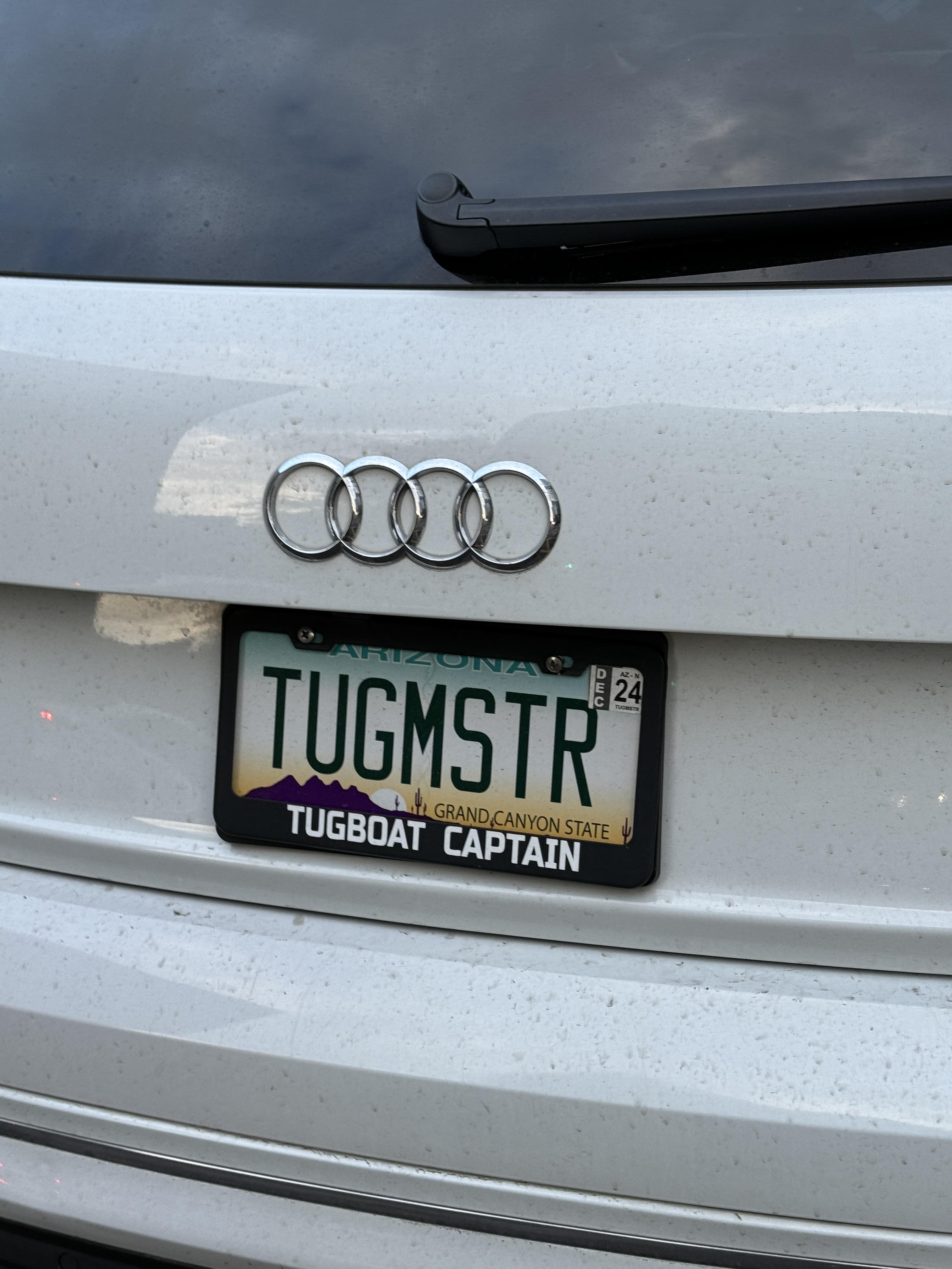 License plate frame doing a lot of heavy lifting | Scrolller