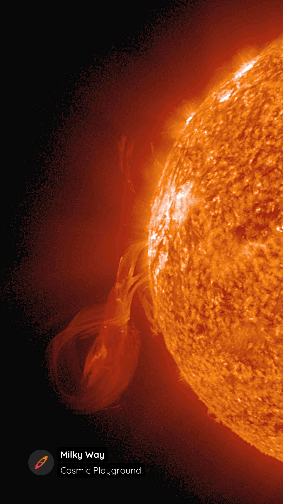 Yesterday, The Sun Suddenly Erupted Explosive Prominence | Scrolller