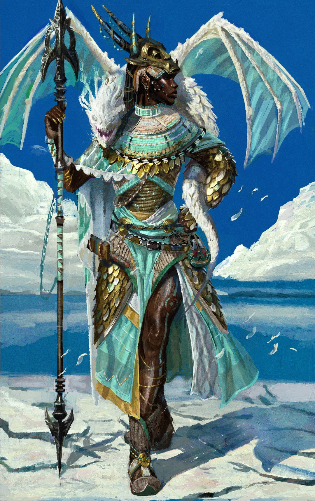 Dragoon Warrior by Michael Uwandi | Scrolller