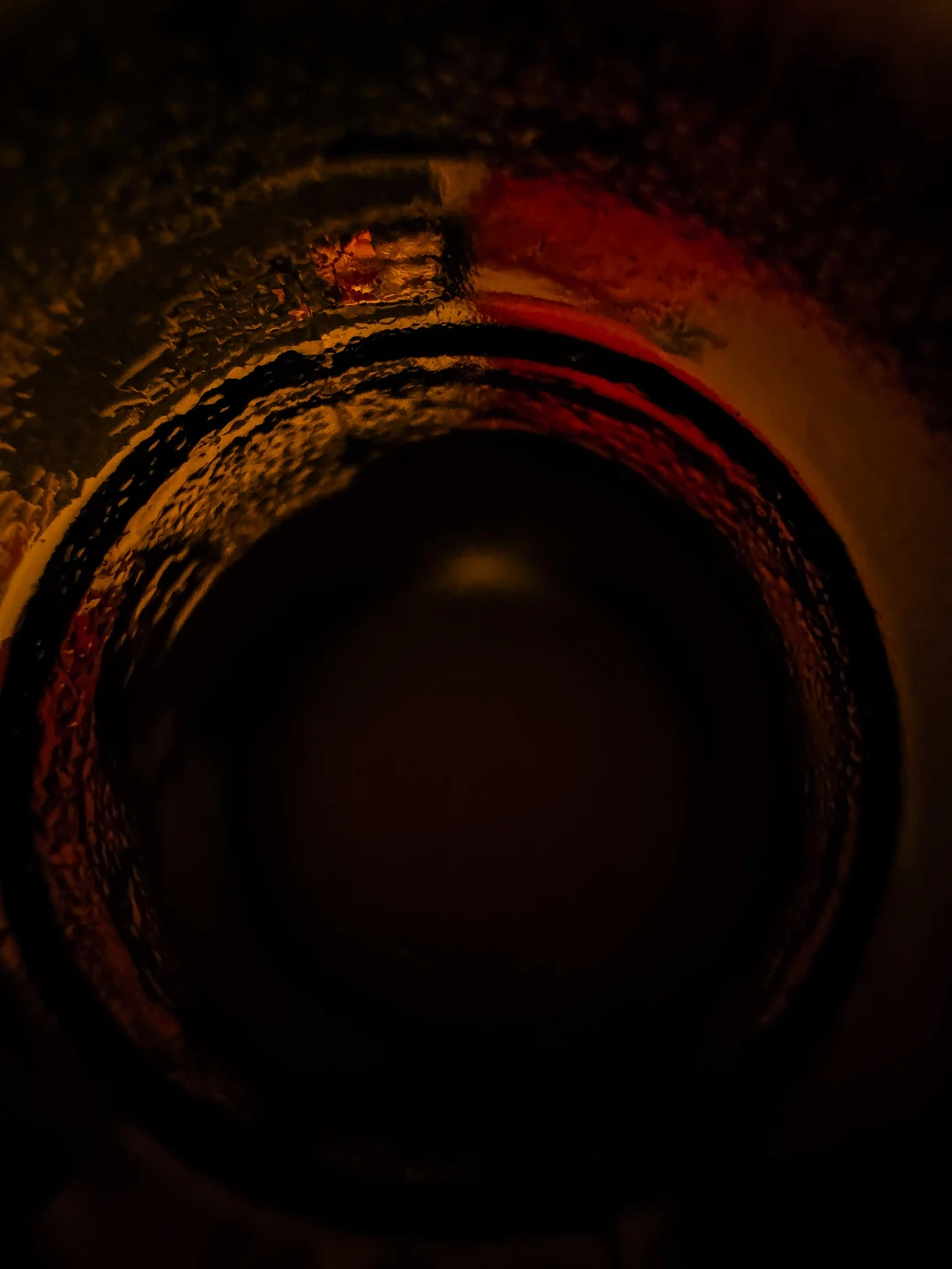 Macro shot. Inside a Bottle. iPhone 15 Pro Max. Edited with LR. | Scrolller