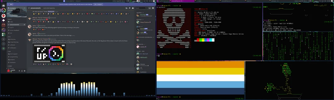 [AwesomeWM] "Ubuntu" | Scrolller