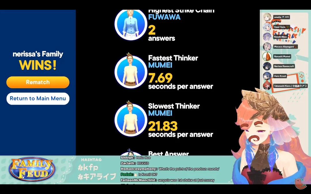 Mumei really Moomed with these results on the thinking. | Scrolller