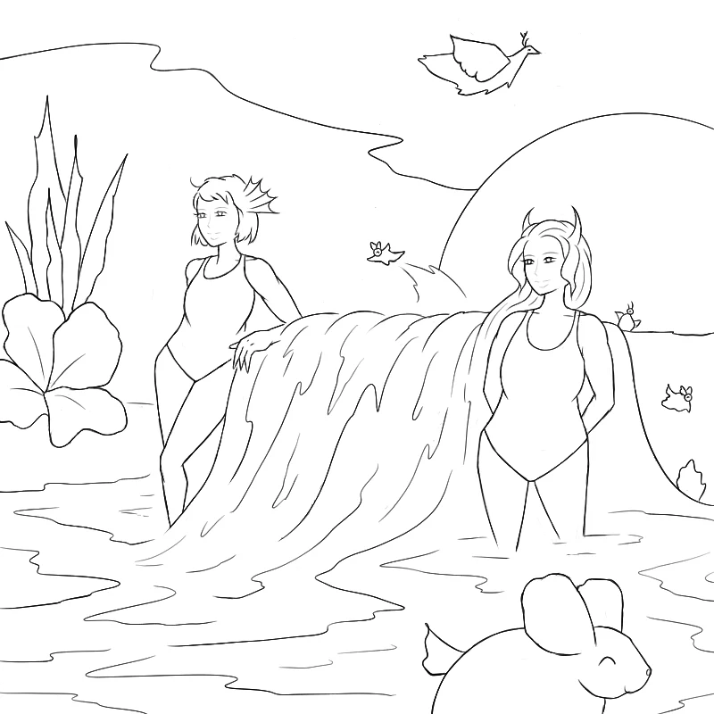 new drawing by sentient beings art | Scrolller