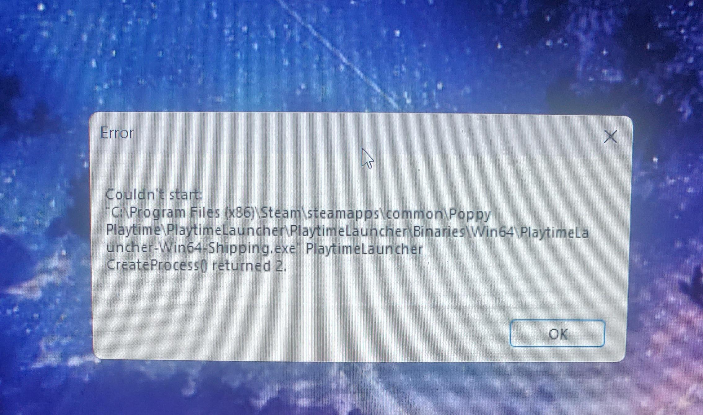 Just me or does Playtime Launcher crash for everyone now? | Scrolller