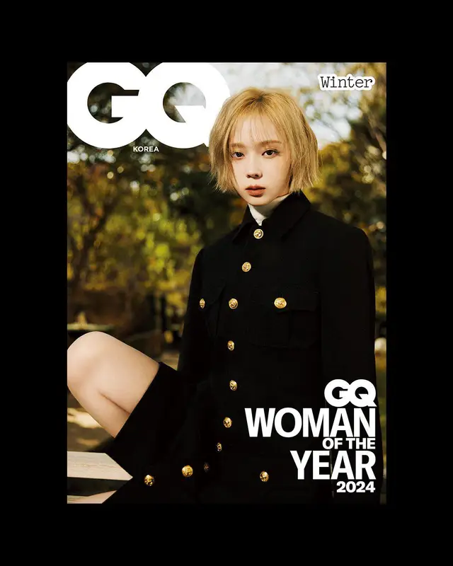 aespa Winter - GQ Korea Magazine (2024 Woman of the Year Cover) | Scrolller