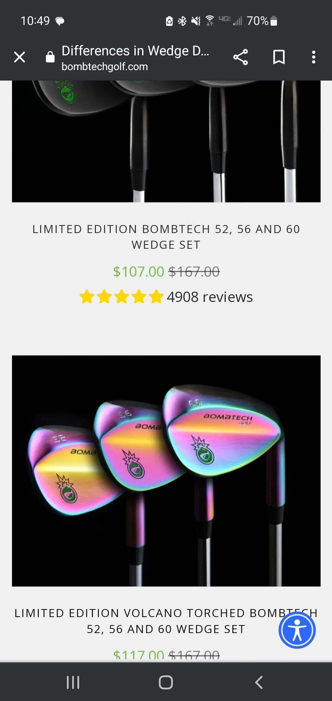 Are these wedges with it for a beginner? | Scrolller