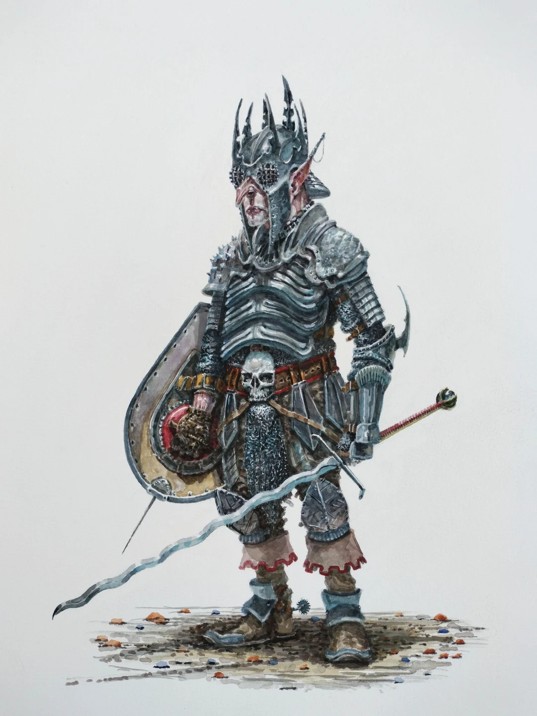 [OC] Goblin Death Knight, self submission. | Scrolller