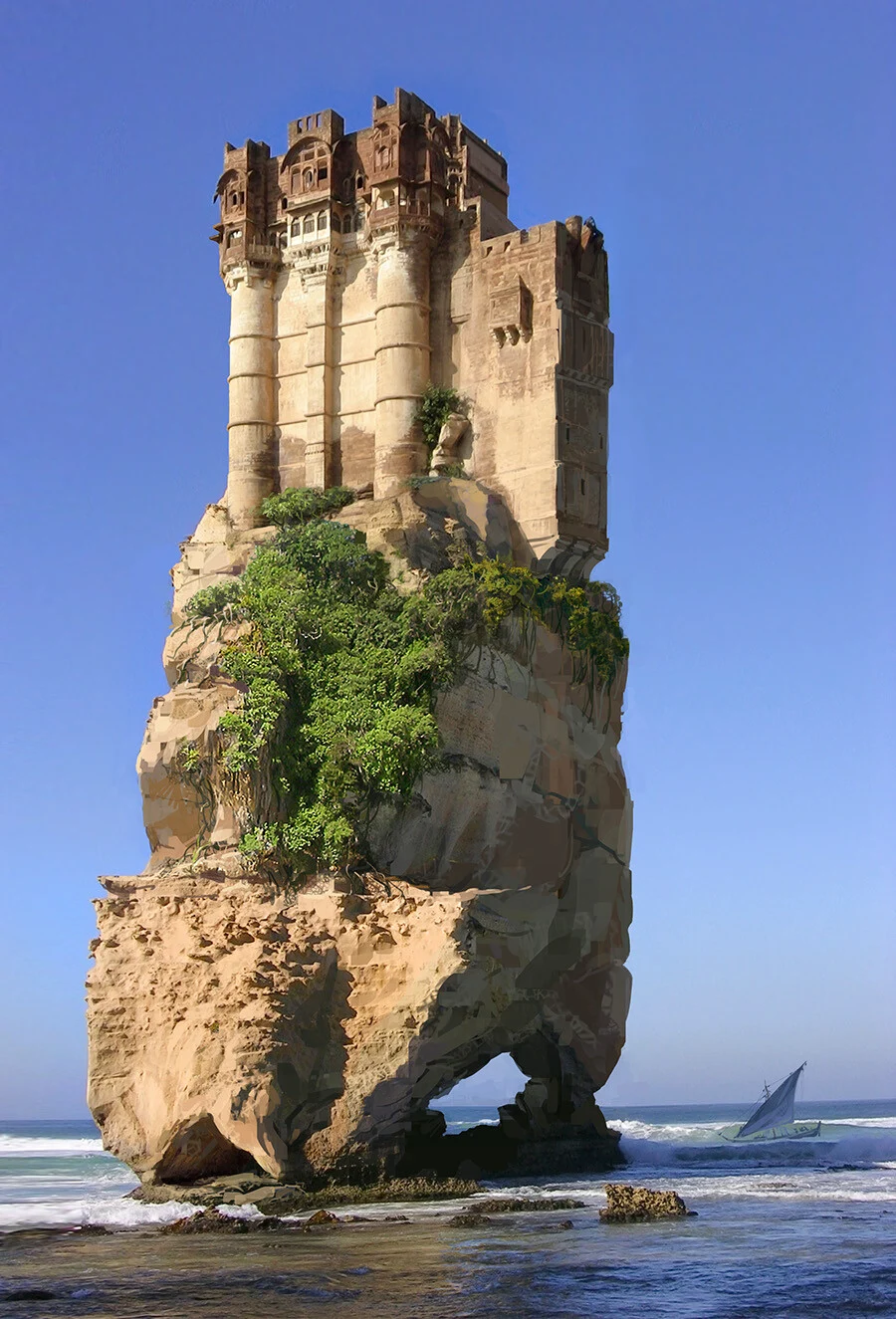 Environment concept by Sasha Beliaev | Scrolller