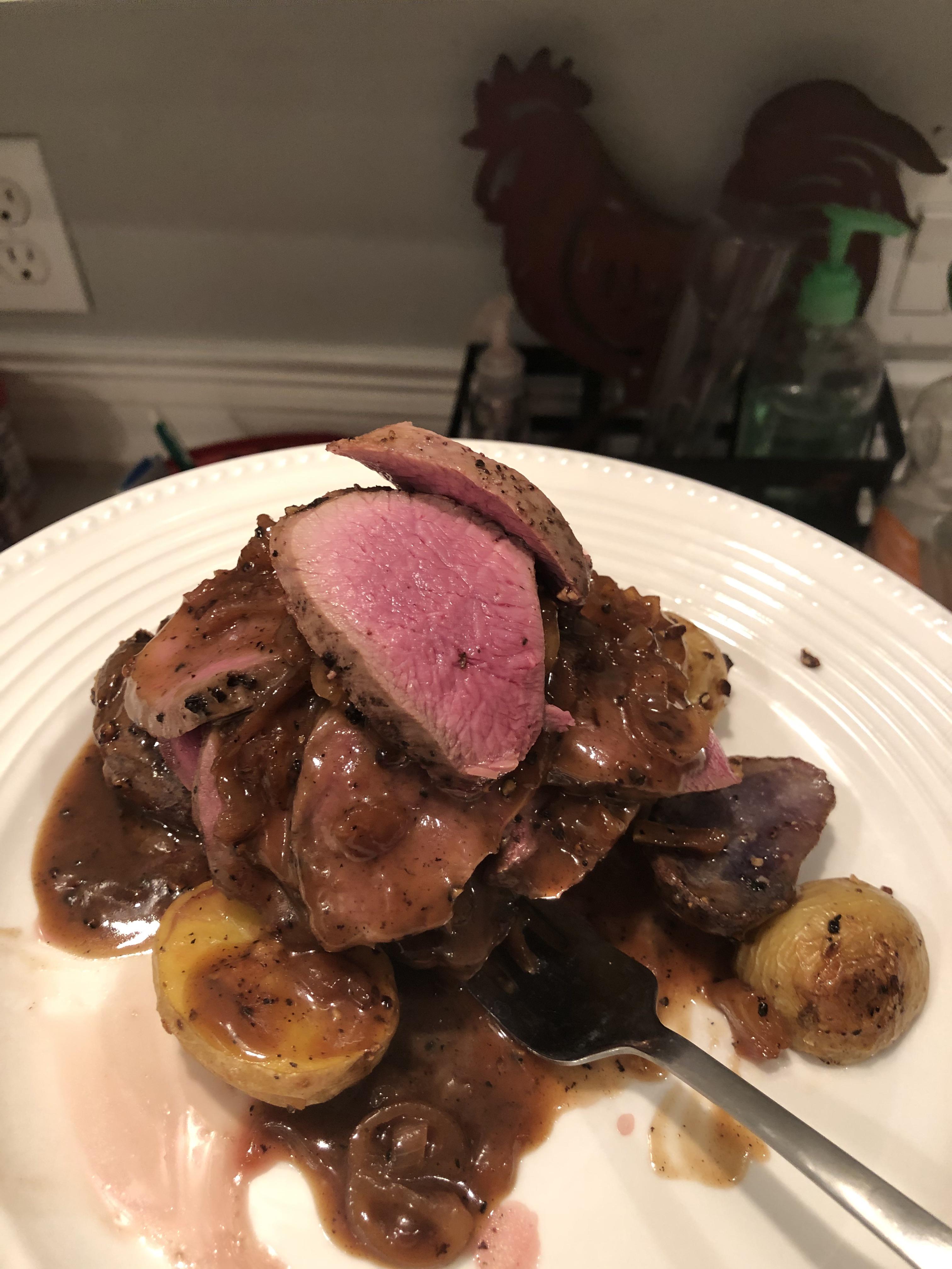 Venison Au Poivre | Scrolller