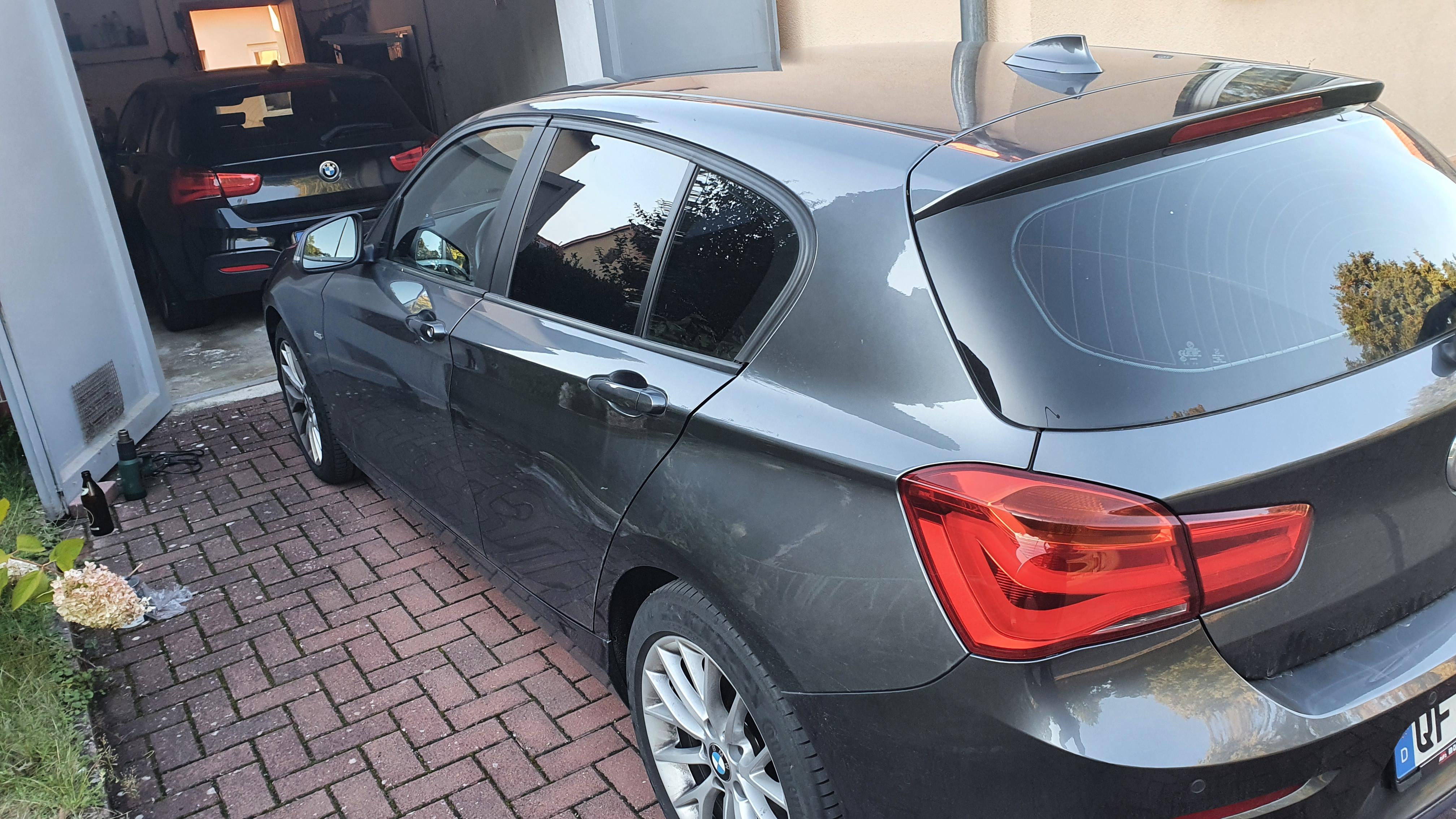 Hers (120d Sportline mineralgrey) and mine (M140i sdrive saphireblack) | Scrolller