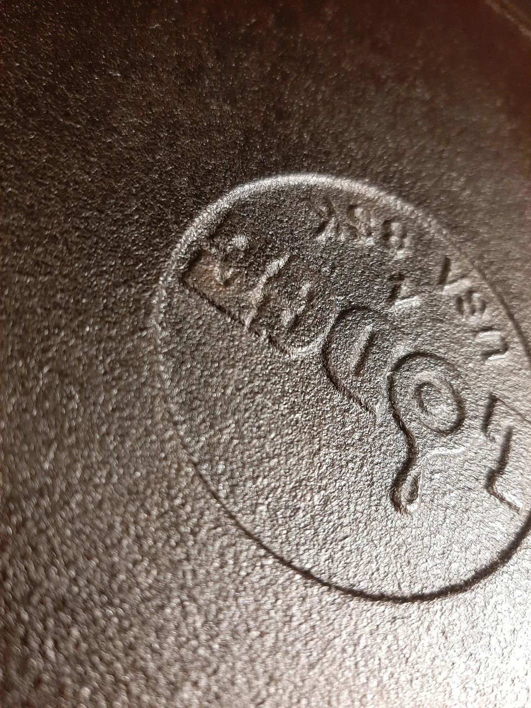 Does this look like rust or just the pre seasoning coming off? | Scrolller