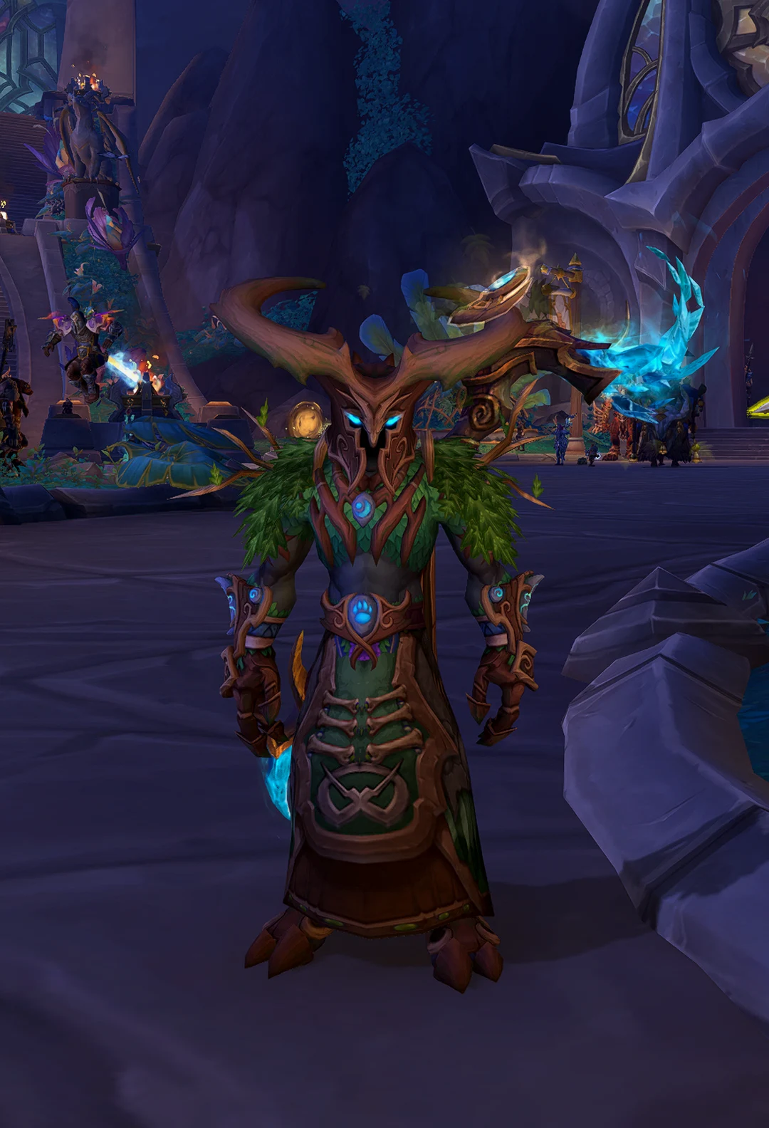 So someone at blizzard put the big head cheat code for zandalari ...