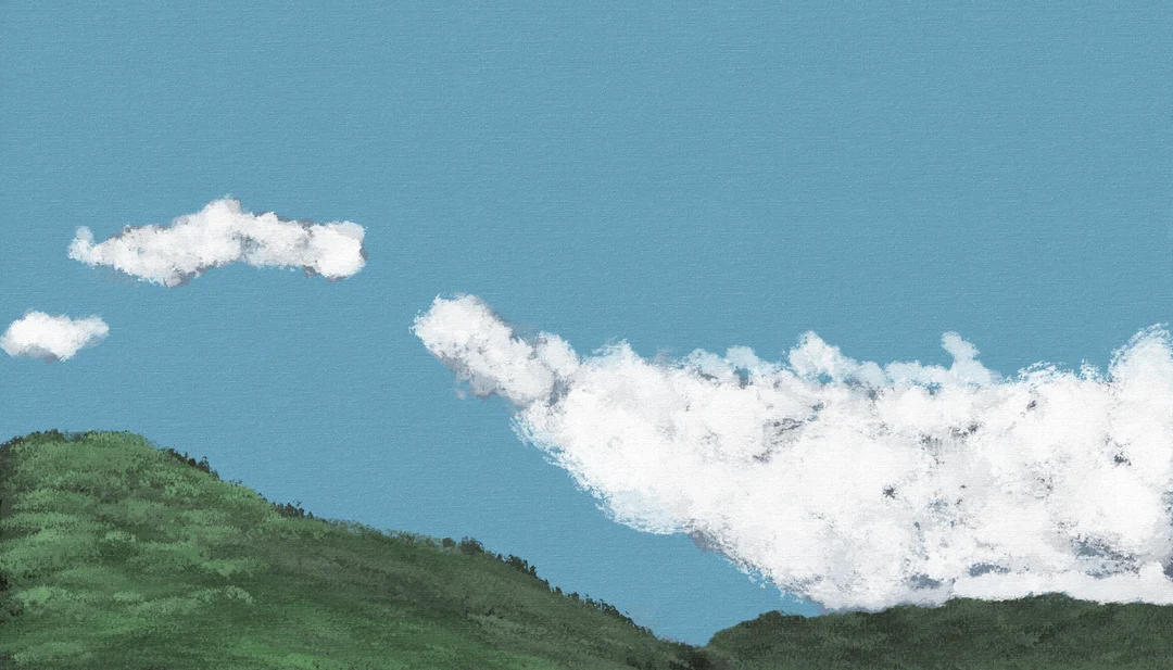 cloud gaze, HumanKumquat, Digital, 2023 | Scrolller