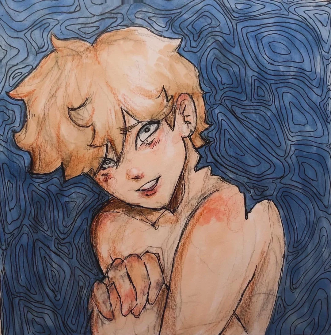 Distorted desires, Matcha_ink, mixed media, 2024 | Scrolller