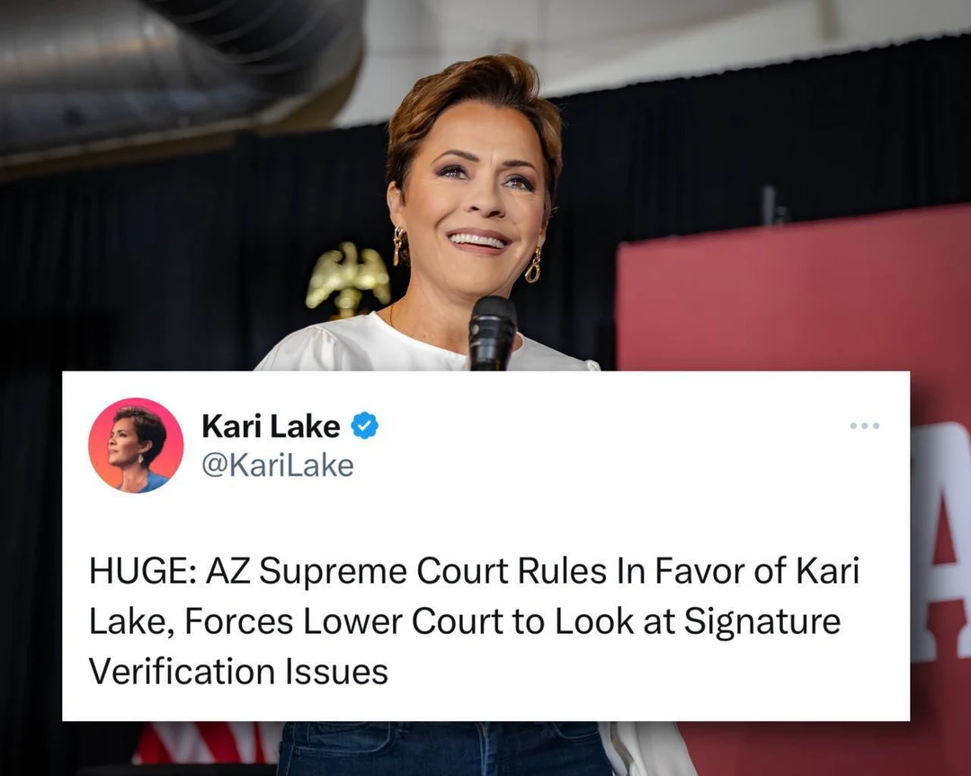 Kari Lake Win read the first comment for context | Scrolller