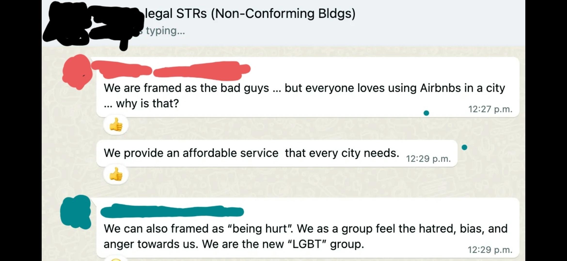 AirBnB owners are the real victims | Scrolller