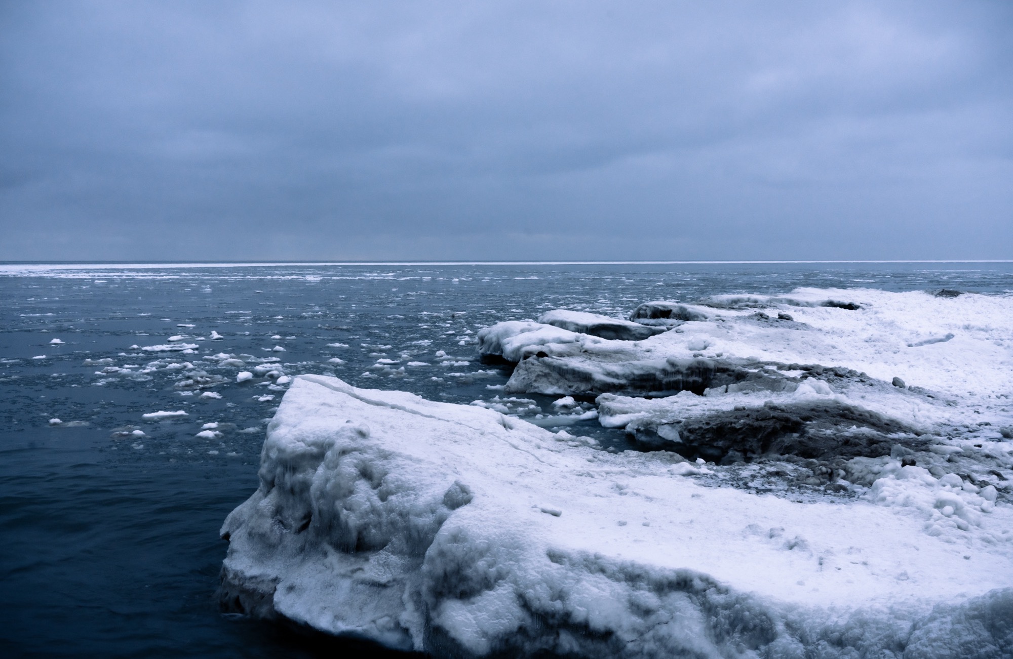 Icy Lake Michigan | Scrolller