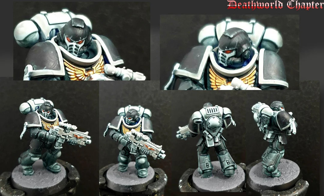 Deathworld Chapter - Work in progress space marine chapter. | Scrolller