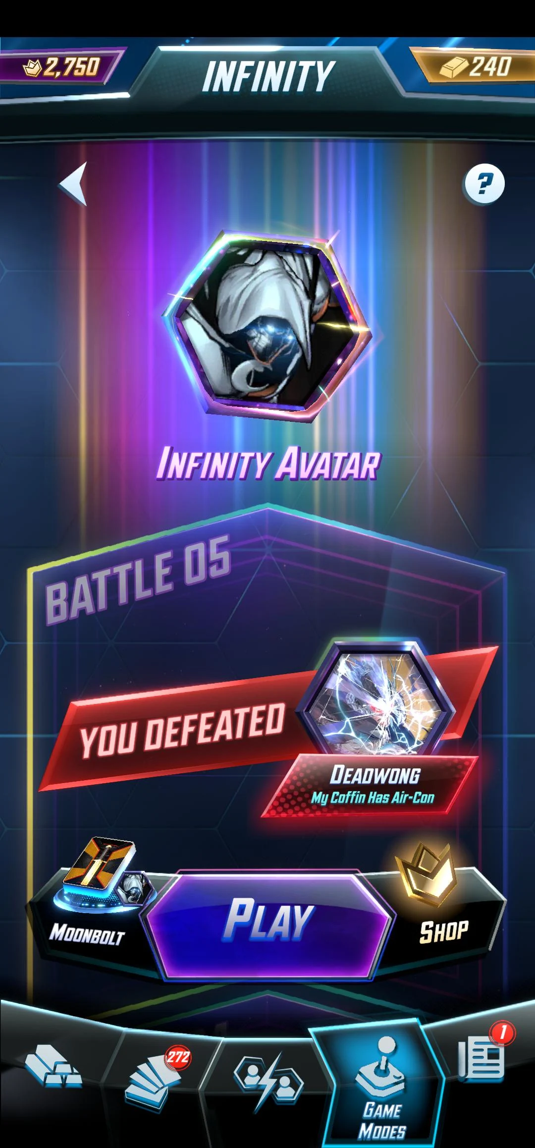 First Infinity Conquest! | Scrolller