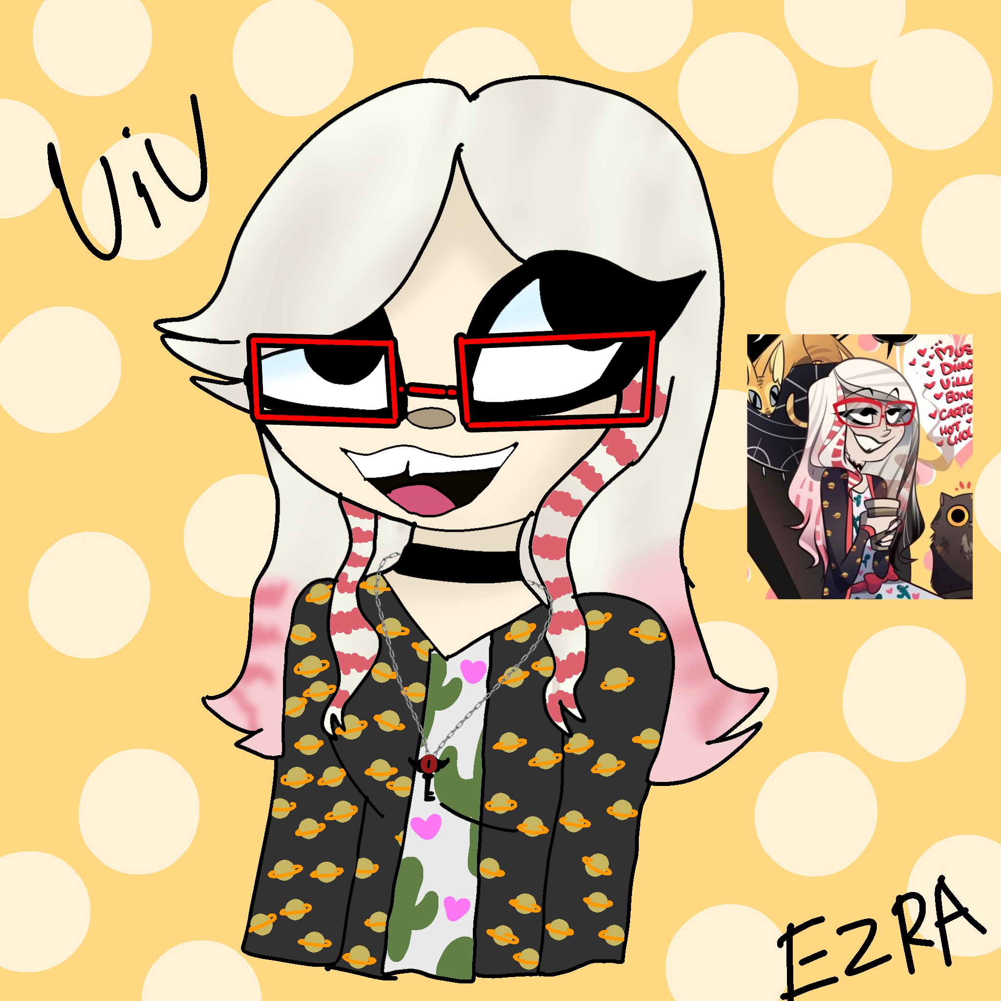 Some art I did of Viv in my art Style | Scrolller