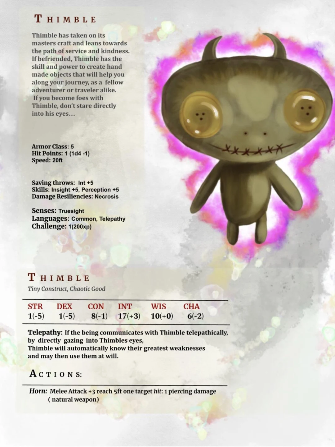 My DnD Monster | Scrolller