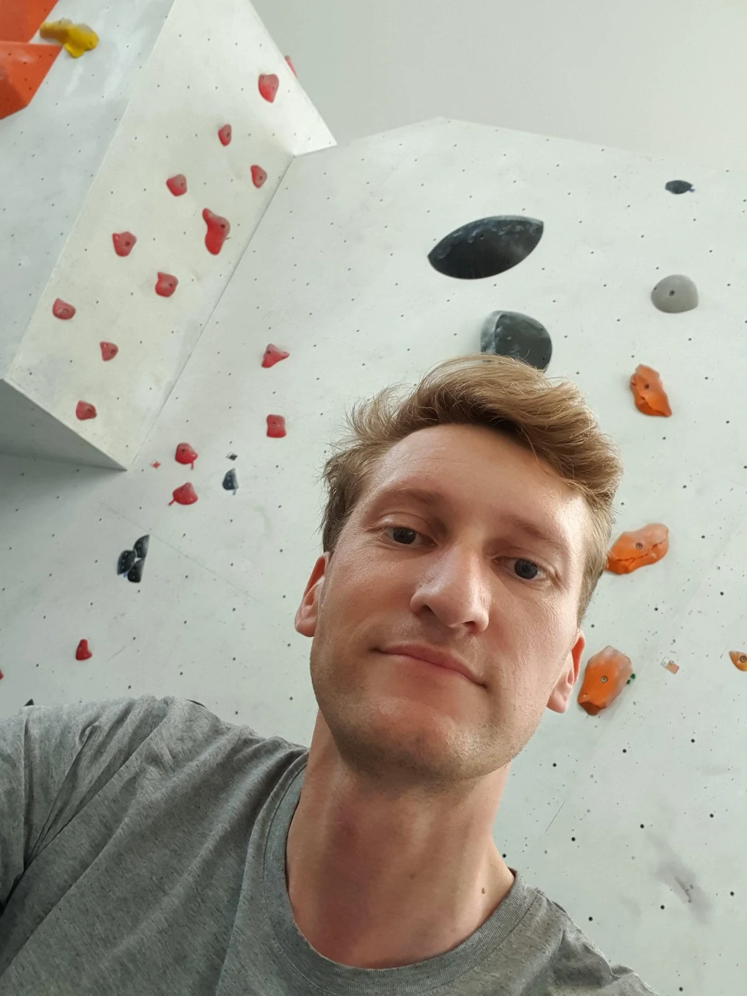 my favourite spot to counter screen time is in the boulder gym | Scrolller