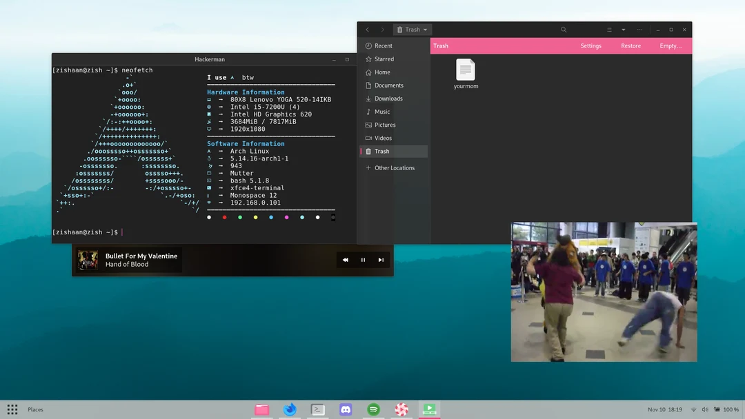 [GNOME] Going through old screenshots | Scrolller
