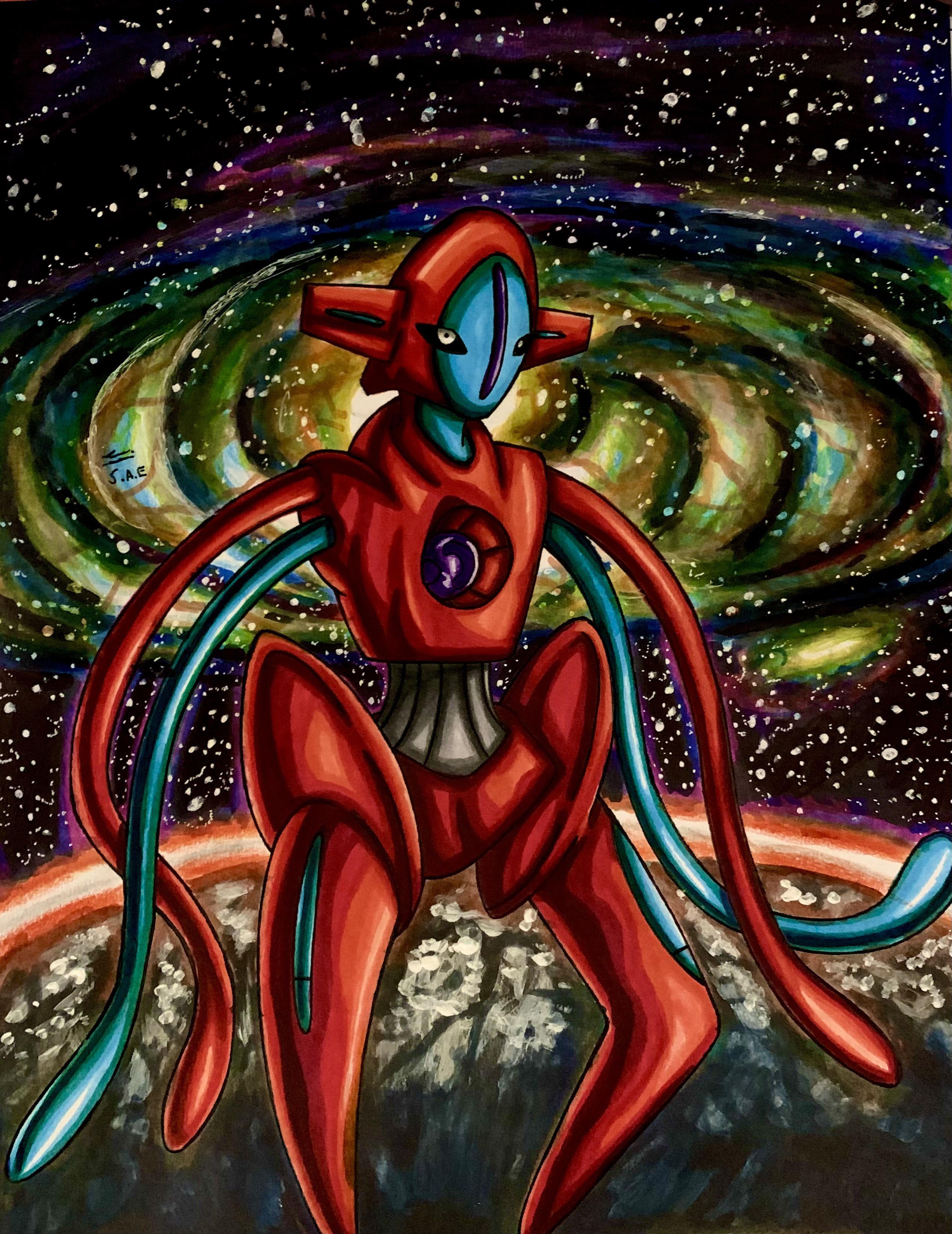 Deoxys Galactic made by me. | Scrolller