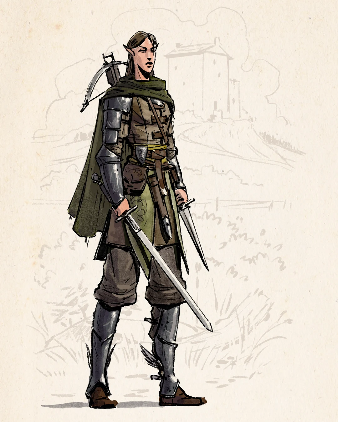 [OC] Dnd character that I drew. | Scrolller