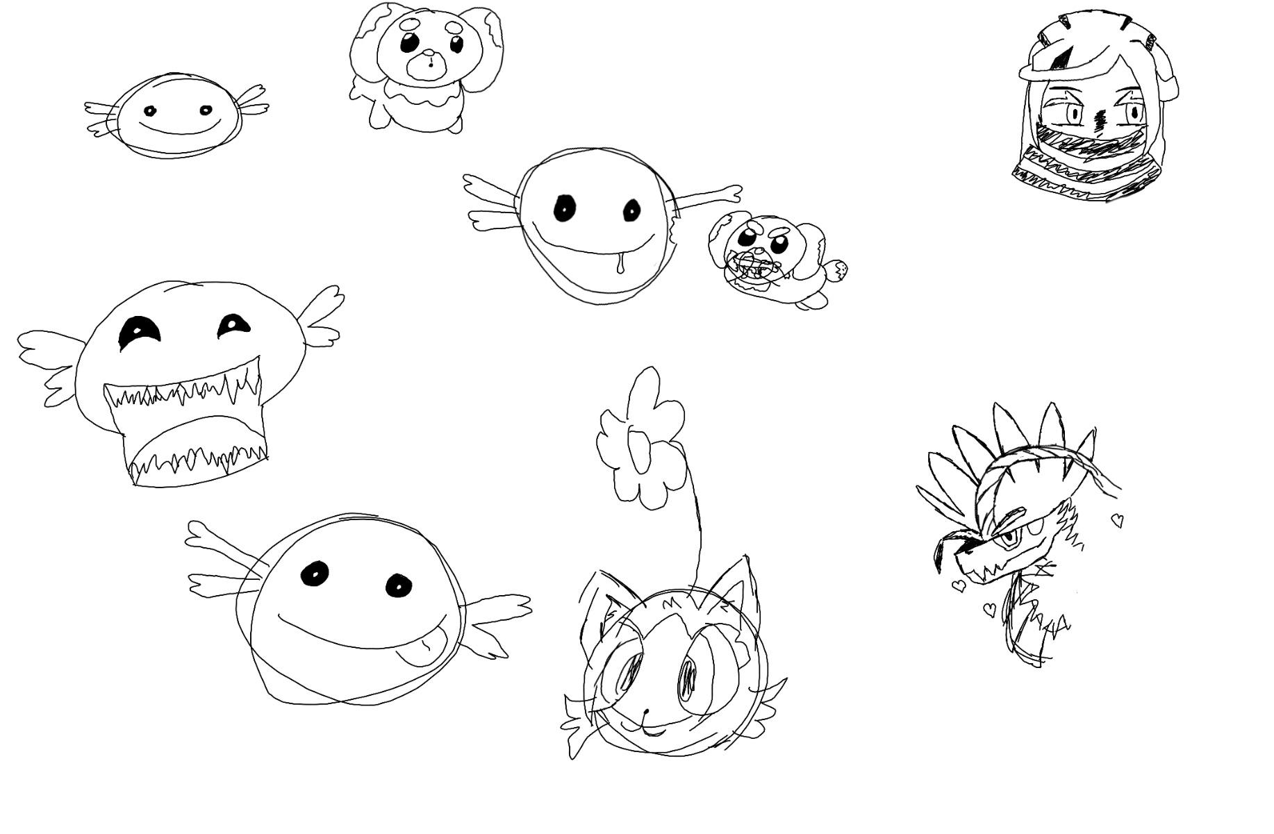 Sketch Sheet for the new Direct! | Scrolller