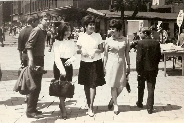 Grandma and friends, late 60s - Poruba, Ostrava, Czech Republic | Scrolller