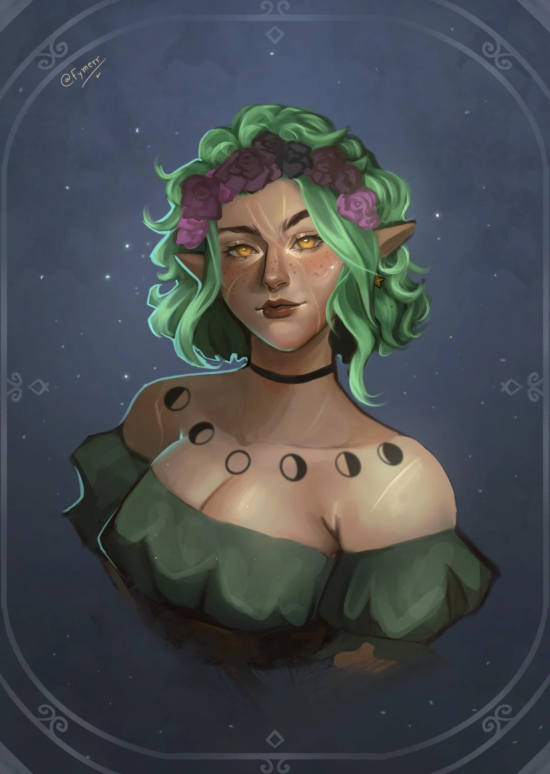[OC] Sparrow, Elf. By me | Scrolller